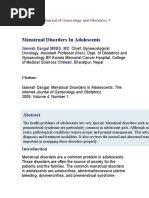 MENQOL | PDF | Validity (Statistics) | Menopause