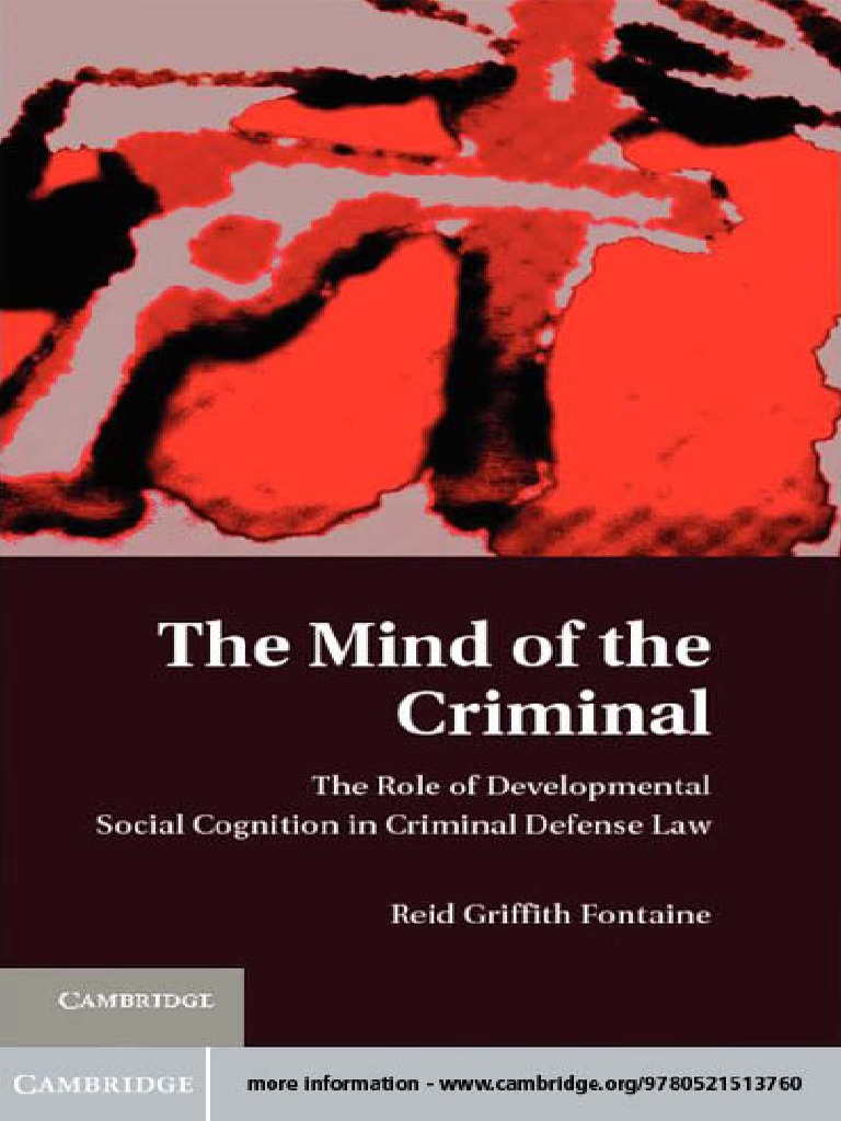 The Mind of The Criminal - The Role of Developmental Social Cognition ...