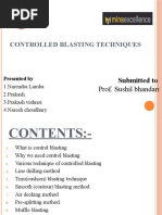 Controlled Blasting | PDF | Drilling | Mining