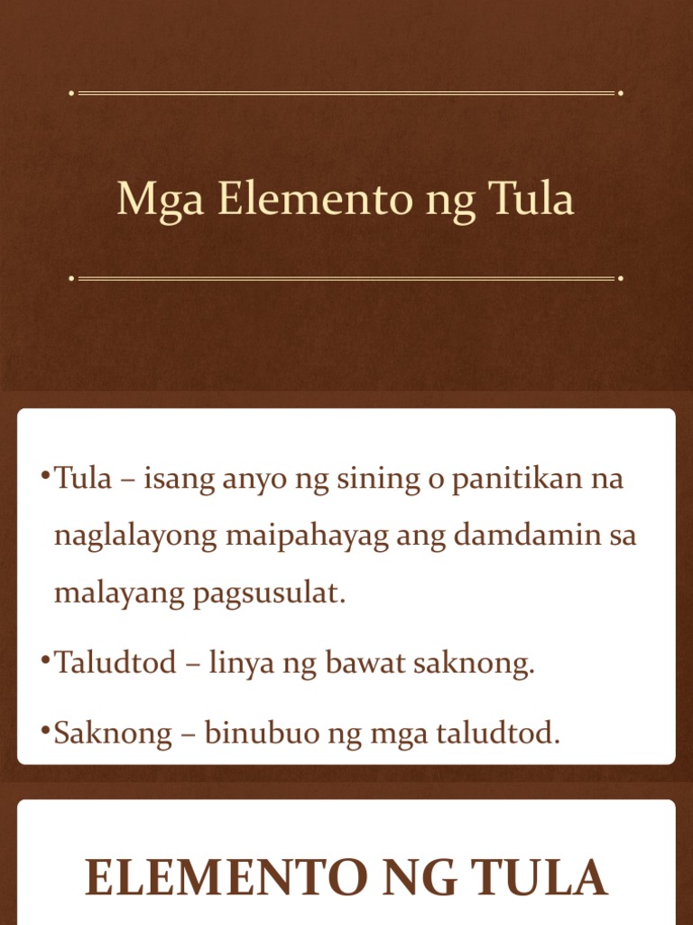 Elemento NG Tula | PDF