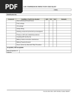 Daily Stacker Inspection Checklist | PDF | Technology & Engineering