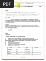 Risk Assessment For Road Haulage | PDF | Occupational Safety And Health ...