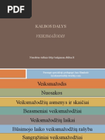 Veiksmazodziu Asmenavimas | PDF