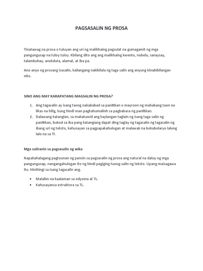 PAGSASALIN NG P-WPS Office | PDF