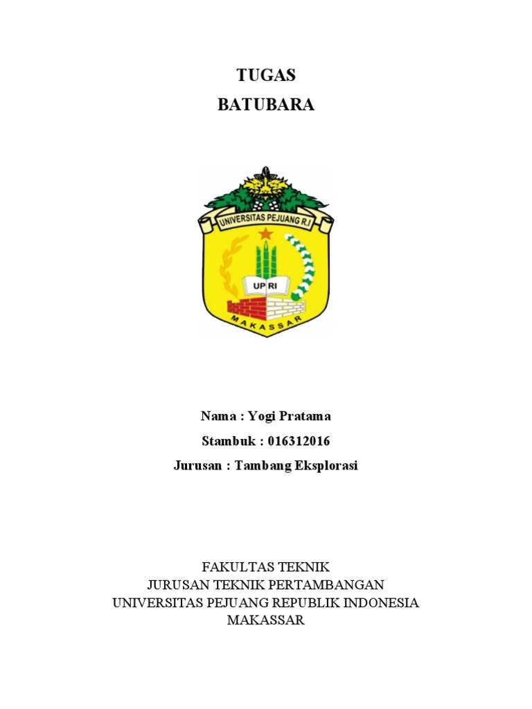 TUGAS Batubara | PDF