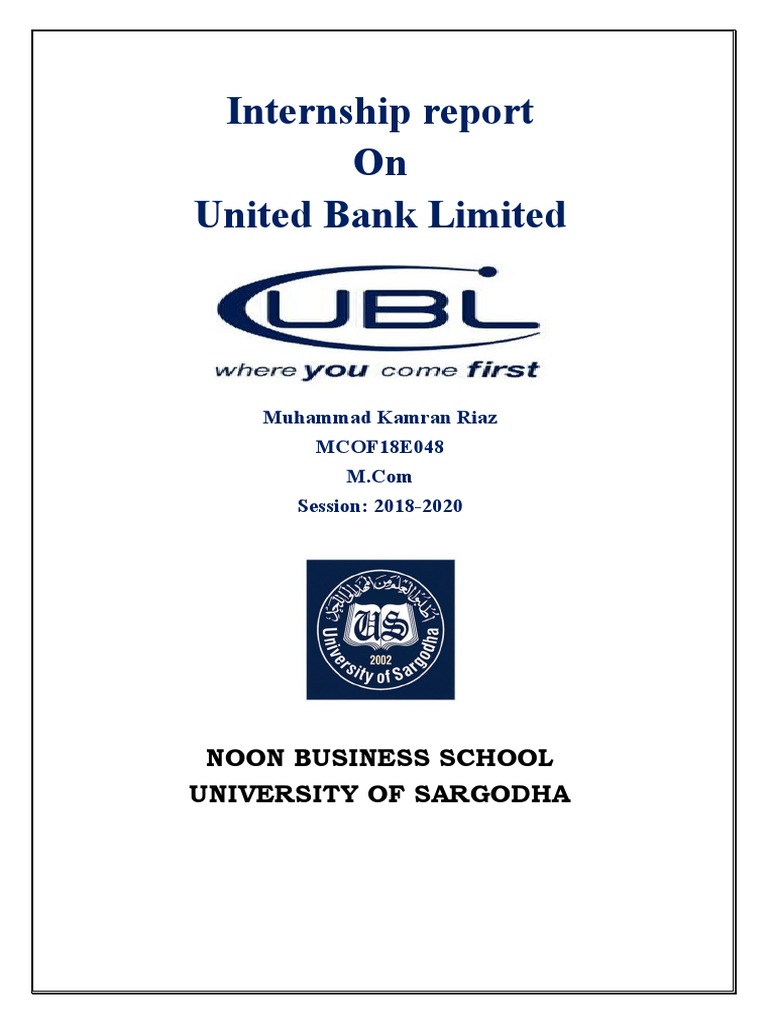 United Bank Limited Finance | PDF | Banks | Interest
