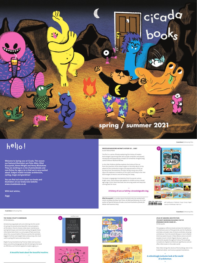 Cicada Books Catalogue S/S 2021 | PDF | Books | Nature
