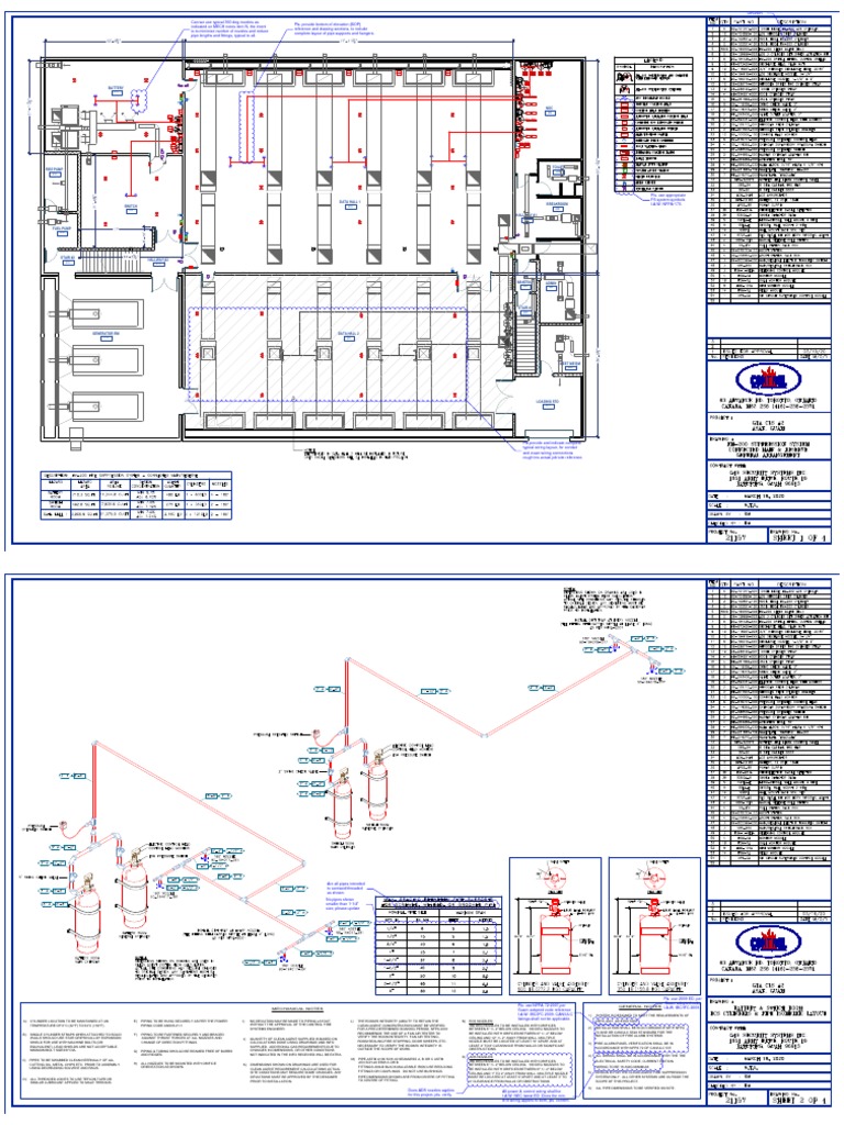 FM-200 Suppression System Design Drawings (For Approval) 3.20.2020 PDF ...