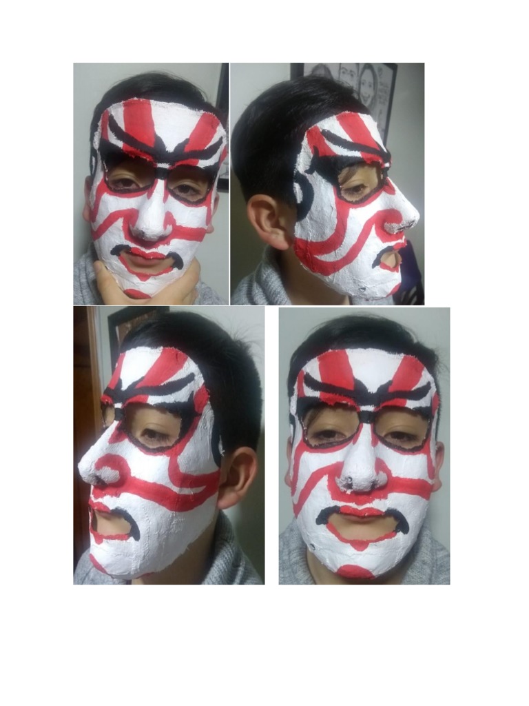 Mascara Japonesa Kabuki | PDF
