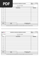 Formato Vale de Entrada de Mercancia de Almacen | PDF