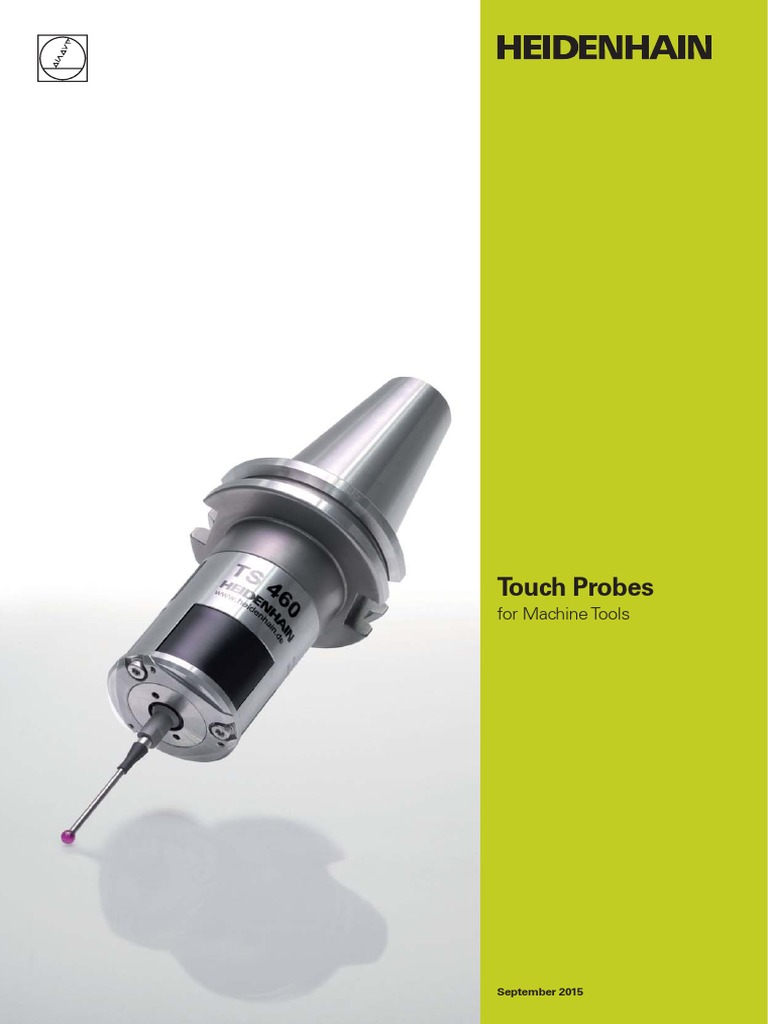 Probes Heidenhain | PDF | Numerical Control | Machining