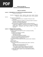 Principles of Auditing and Assurance 2020 21 Cabrera | PDF