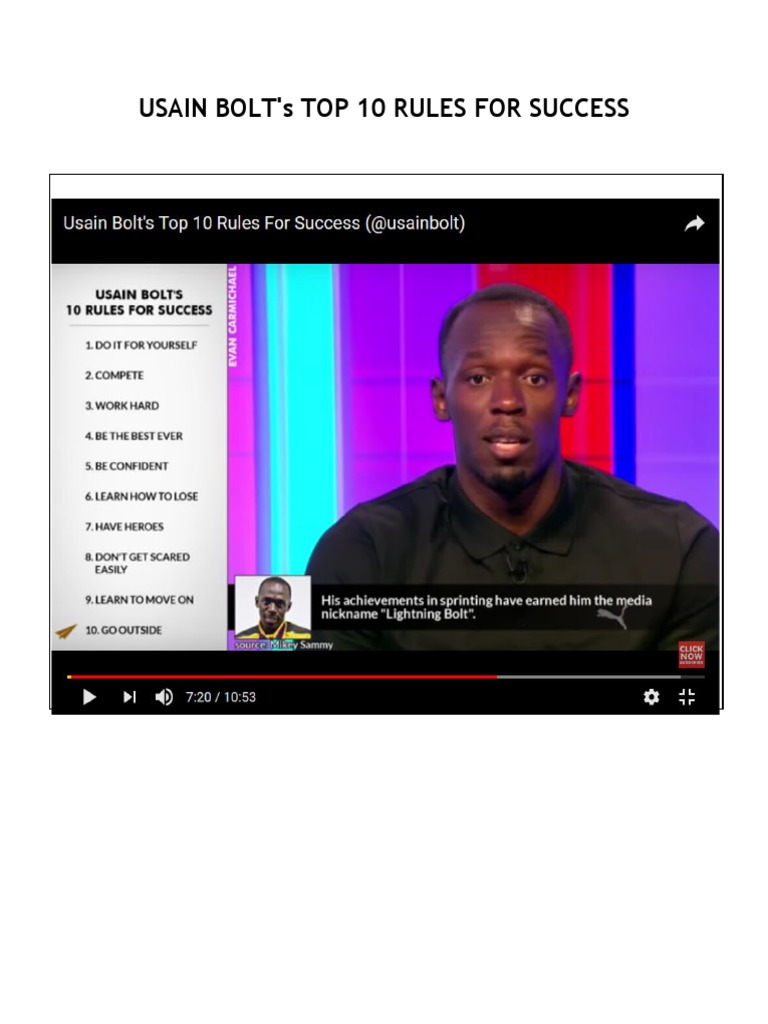 Usain Bolt | PDF