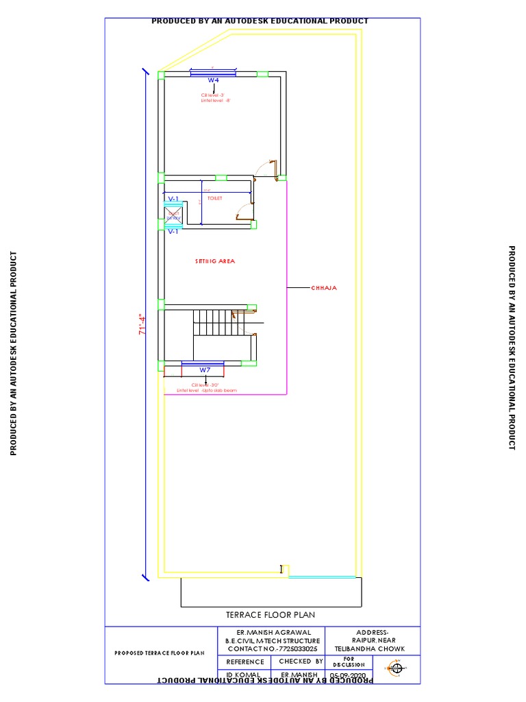 Terrace Floor Plan PDF | PDF