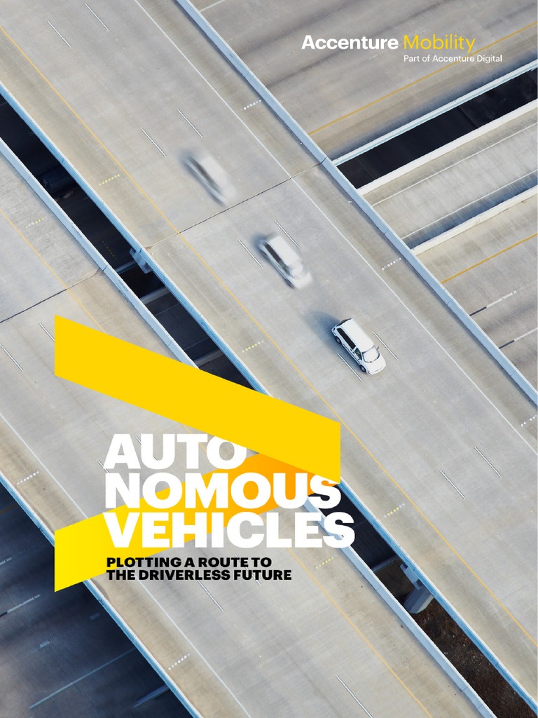Accenture Insight Mobility IoT Autonomous Vehicles PDF | PDF ...
