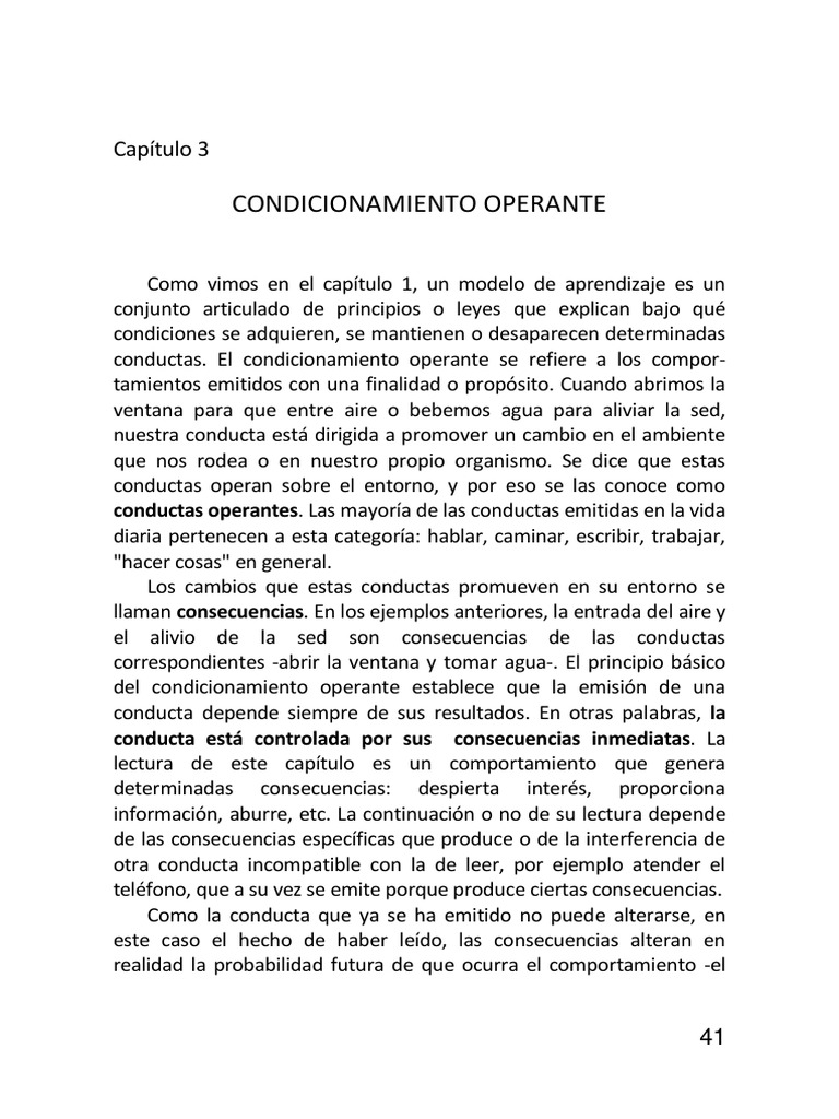 Chertok, A. Terapia Del Comportamiento. Principios Básicos de La ...