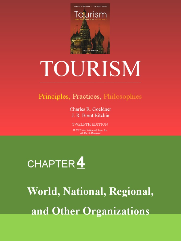 03 Tourism Organization | PDF | Tourism | Economies