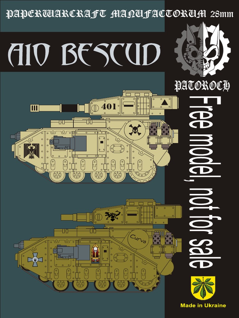 Patoroch Warhammer 40K Papercraft Models | PDF