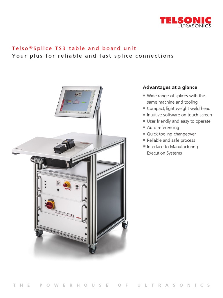 PI-666004054 EN TelsoSplice TS3 PDF | PDF | Welding | Construction