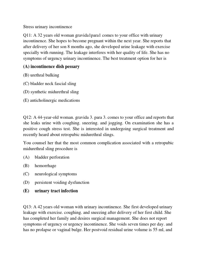 (A) Incontinence Dish Pessary | PDF | Urinary Incontinence | Urology