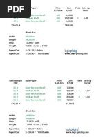 Flexible Packaging Raw Material Calculation 4 Ply Auto Calcualtion and ...
