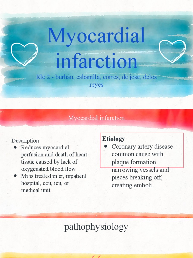 Myocardial Infarction, Nursing | PDF | Heart | Myocardial Infarction