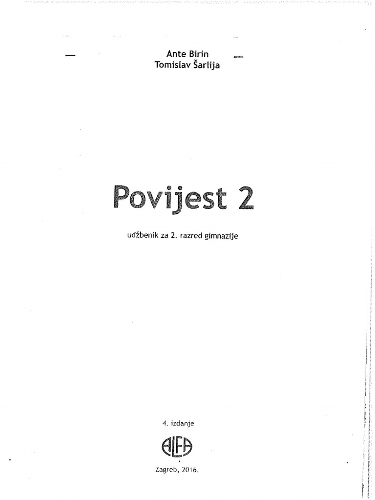 Povijest 2 Gimnazije PDF | PDF