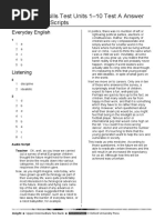 Insight Intermediate Students Book Answer Key Unit 1 | PDF | Wellness