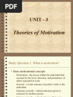 Key Elements of Motivation Theories | PDF | Motivation | Motivational