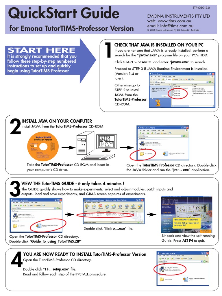 TT QuickStart v2 A4 PDF | PDF | Computer File | Directory (Computing)