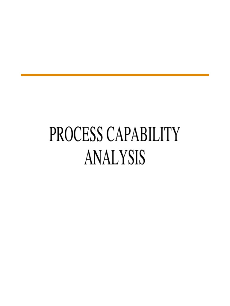 07 Process Capability | PDF | Benchmarking | Six Sigma