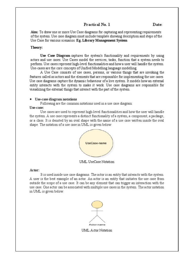 Use Case and Package Diagrams Guide | PDF | Use Case | Class (Computer ...