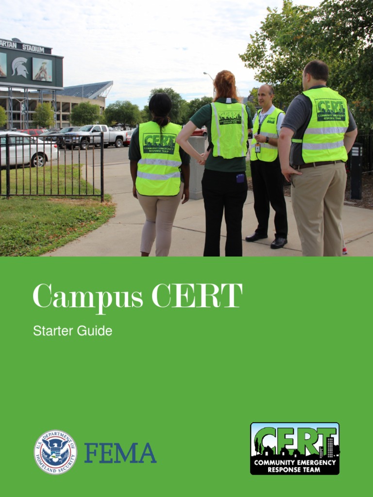 Campus CERT Starter Guide Final | PDF | Emergency Management | Emergency