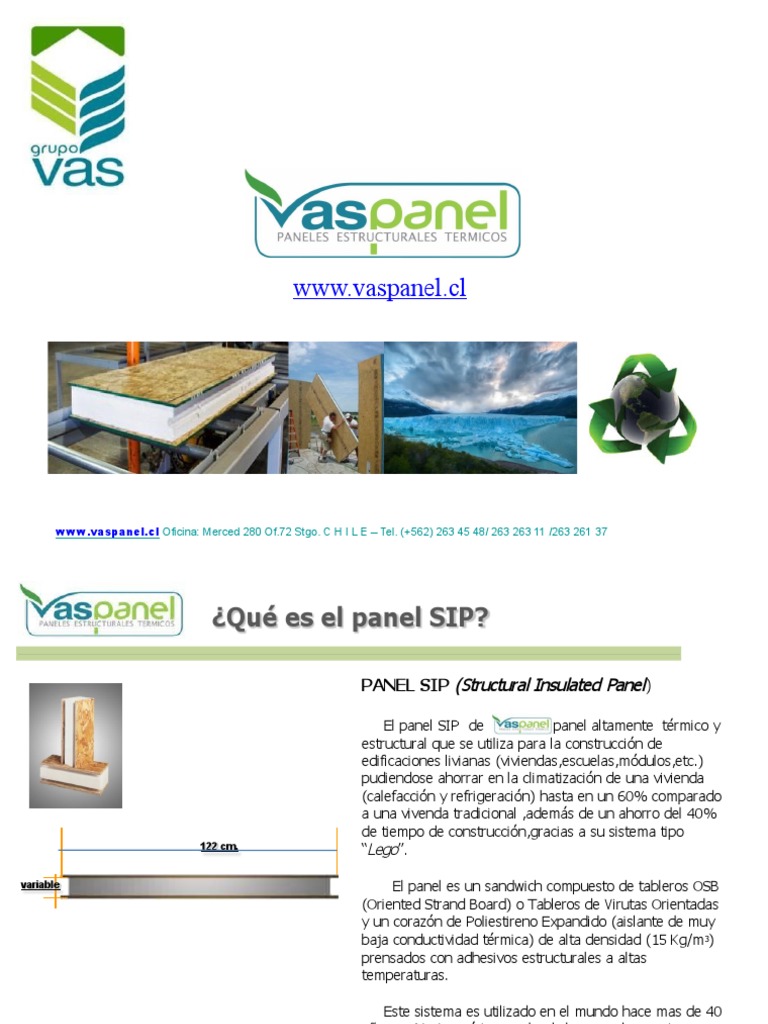 Vaspanel Oficial | PDF | Aislamiento térmico | Fenómenos de transporte