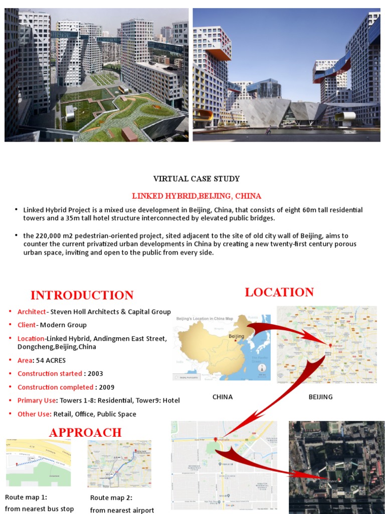 Linked Hybrid, Beijing, China: Virtual Case Study | PDF | Earthquake ...