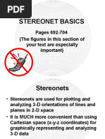 Stereonet Basics | PDF | Geometry | Space