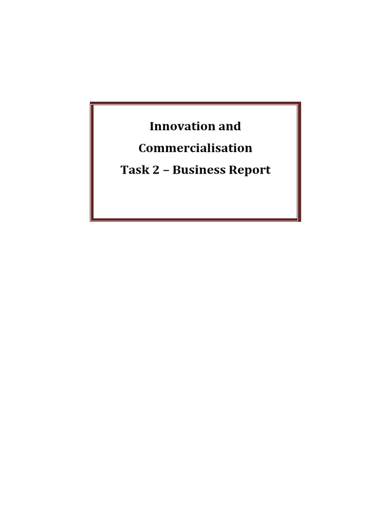 SAMPLE Innovation and Commercialisation | PDF | Microsoft | Nokia
