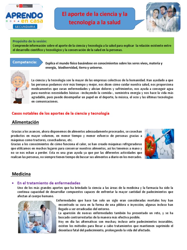 Aportes de Ciencia y Tecnología a la Salud | PDF | Ultrasonido | Rayo X