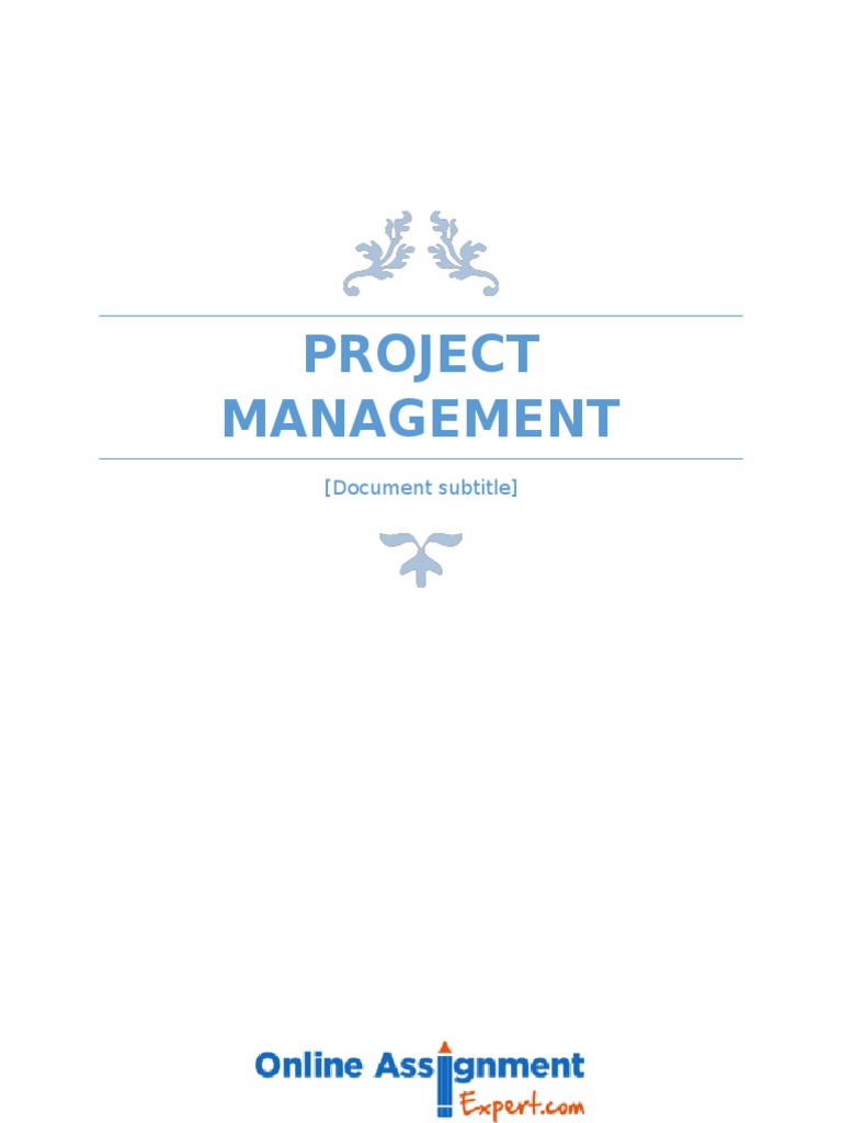 Sample Projects For Project Management Assignment | PDF | Project ...