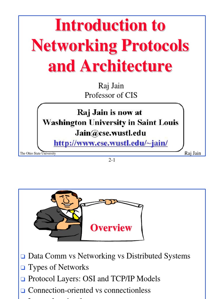 Introduction To Networking Protocols and Architecture | PDF | Internet Protocol Suite | Osi Model