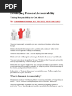 Accountability Self Examination Worksheet | PDF | Mental Health ...