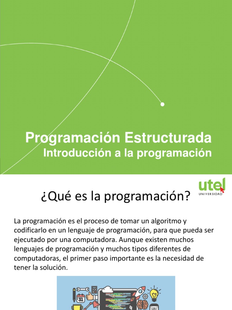 Introducción a Programación Estructurada | PDF