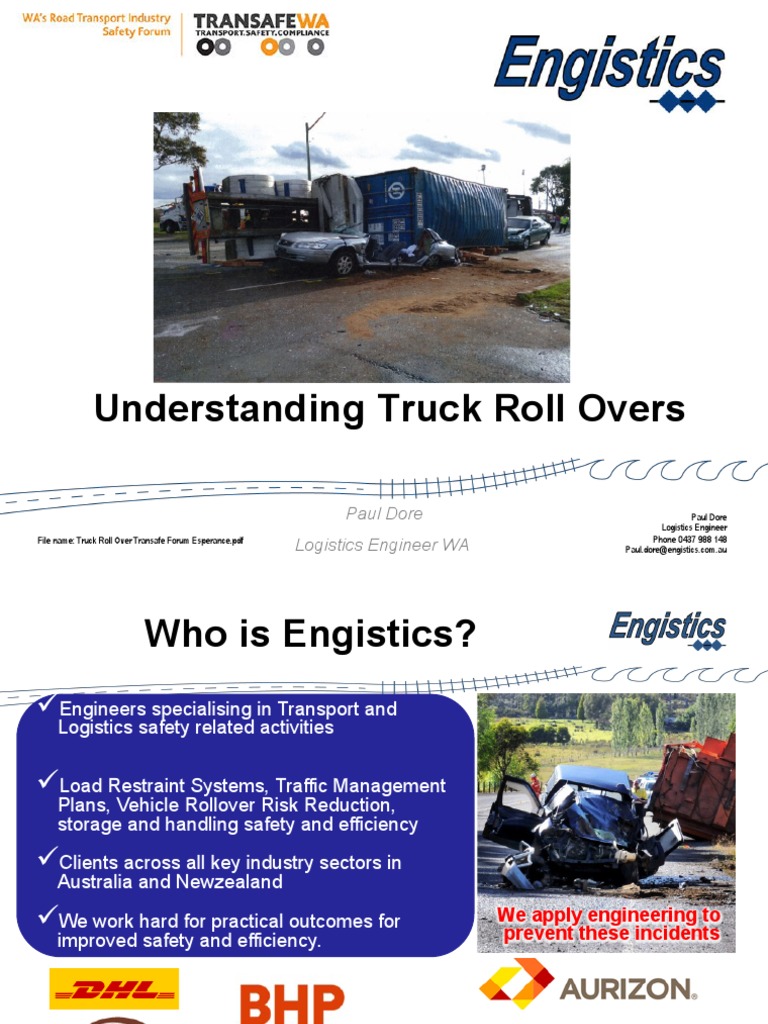 15 - Vehicle Rollover Analysis | PDF | Truck | Trailer (Vehicle)