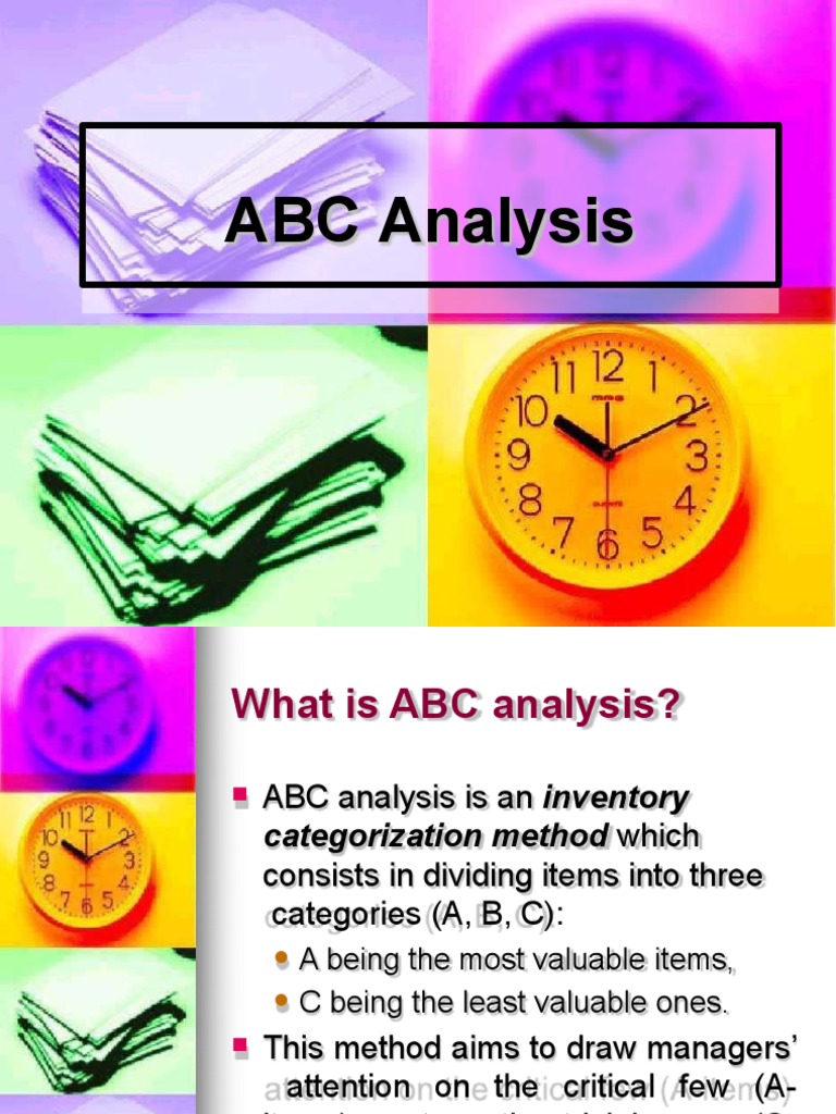 Abc Analysis Updated | PDF
