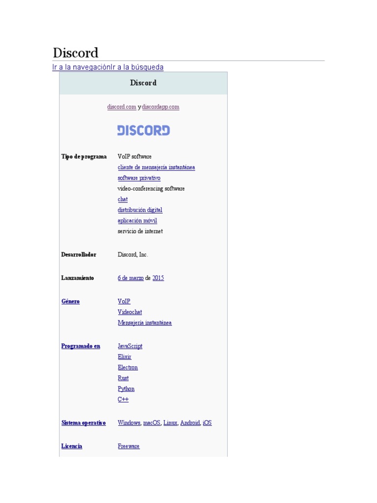 Discord | PDF | Informática | Software