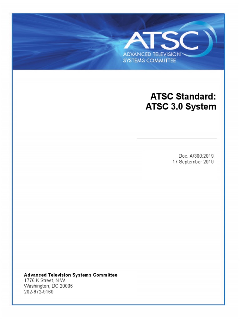 A300 2019 ATSC 3 System Standard | PDF | Rounding | Bit