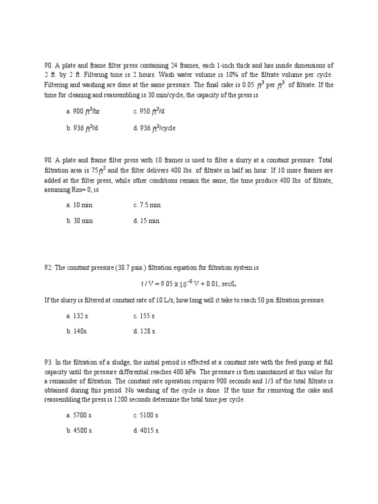 Screening 8 | PDF | Filtration | Separation Processes