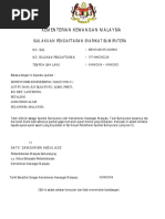 Contoh Sijil Taraf Bumiputera | PDF