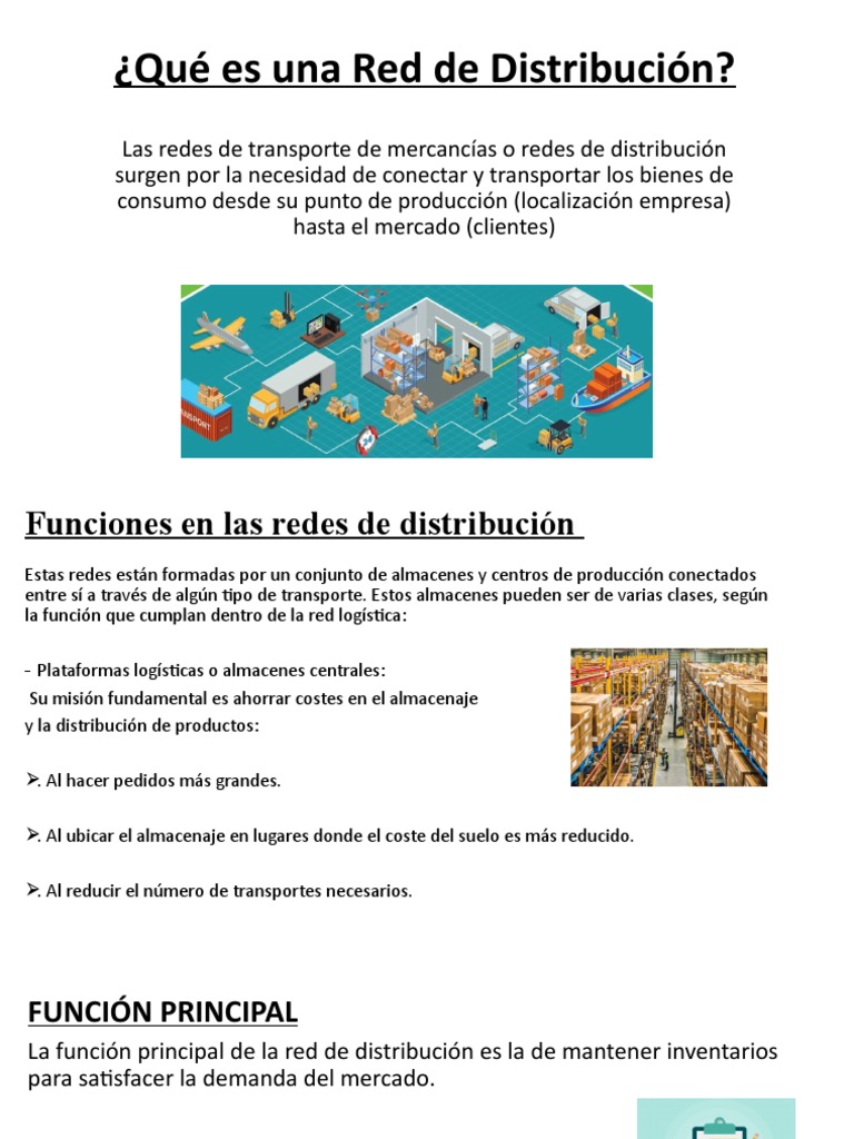 Red de Distribucion | PDF | Logística | Almacén