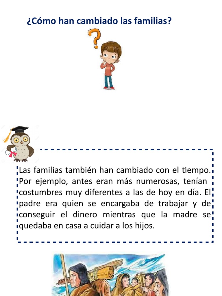 Como Han Cambiado Las Familias | PDF